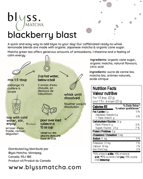 Blackberry Blast - Three + Tea